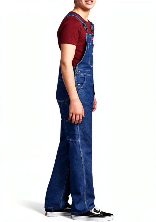 Dickies Boys Overalls Cross Over High Back Hammer Loop